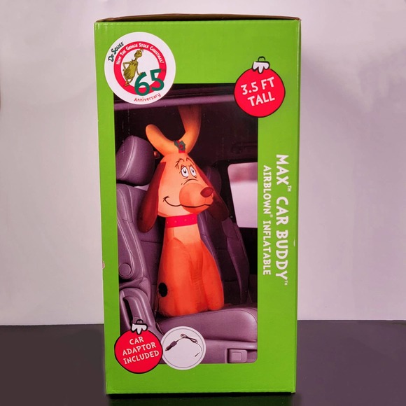 Gemmy | Holiday | Gemmy Airblown Inflatable Max The Dog Grinch Wearing ...